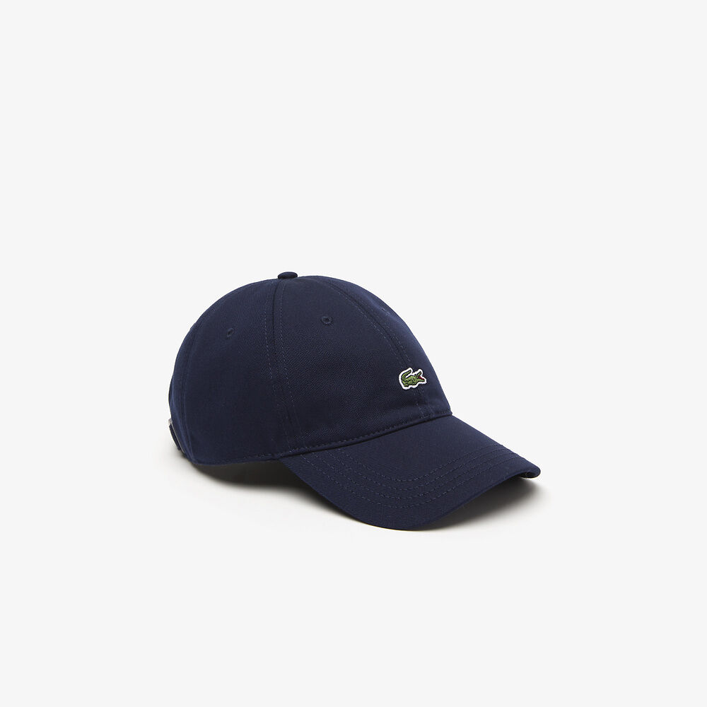 Unisex Organic Cotton Twill Cap Marine | Lacoste